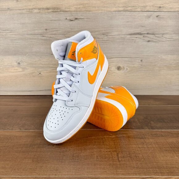 Nike | Shoes | Nike Air Jordan Mid Gatorade Gs Size 7y White Orange Peel Fn953 018 | Poshmark